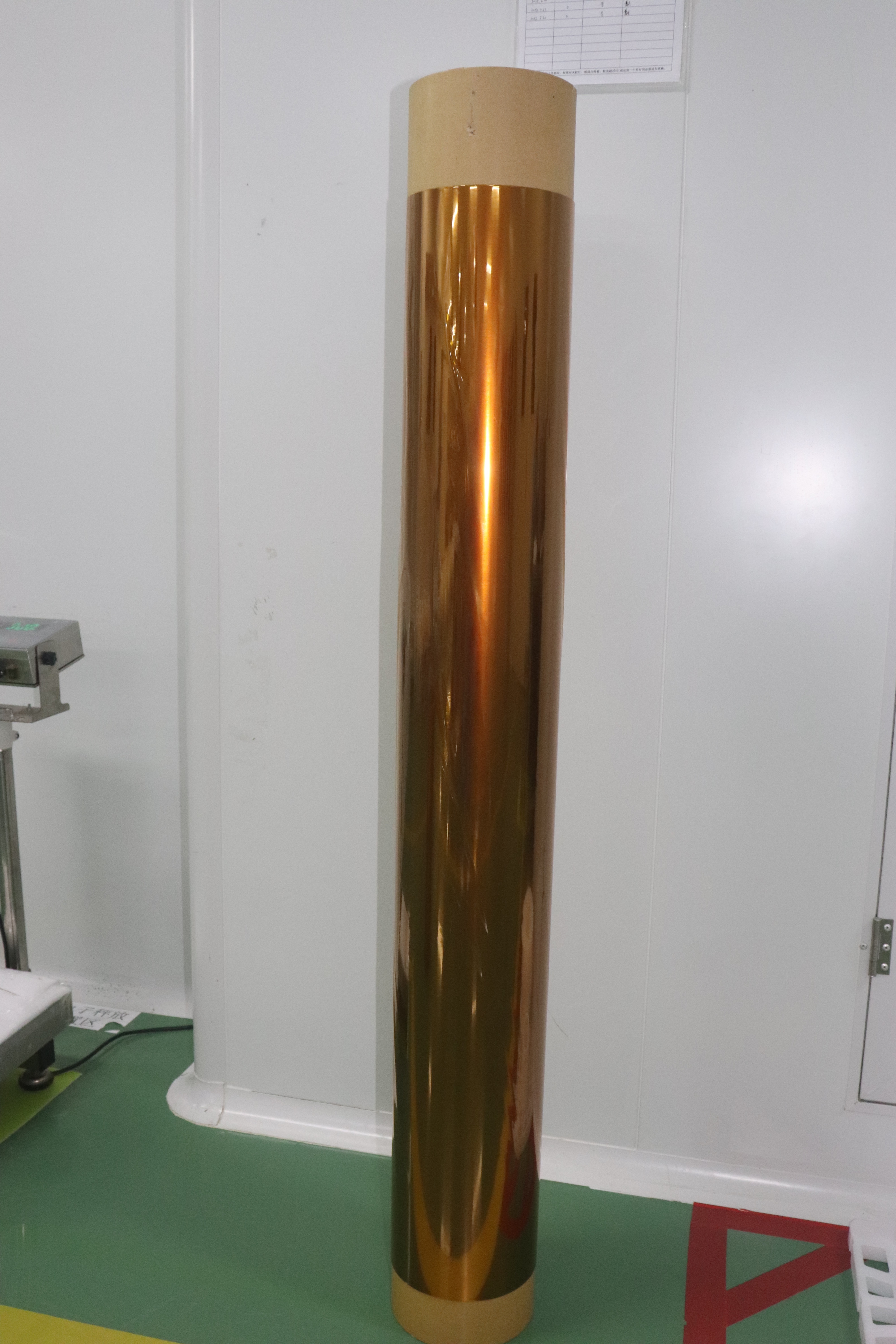 Polyimide film with copper cladding for flexible circuit applications